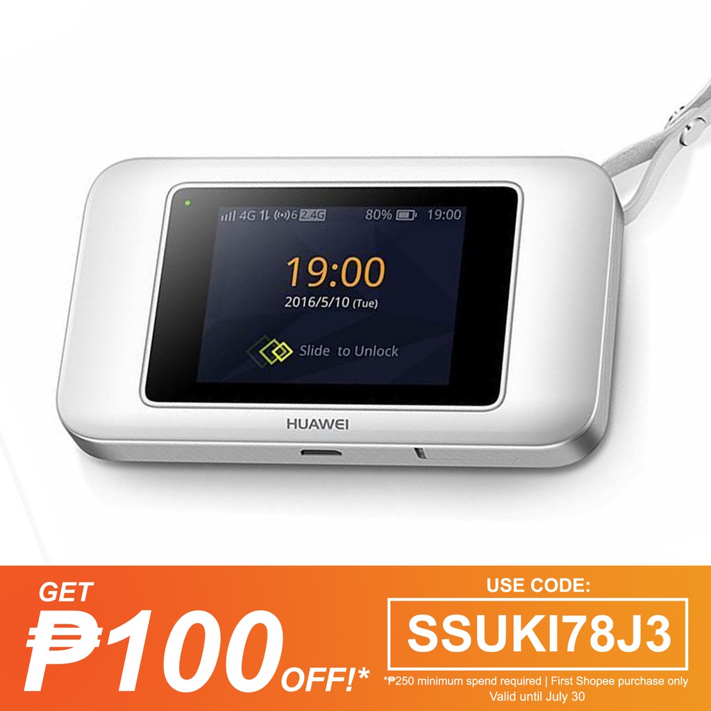 Huawei E5787 LTE Cat6 Mobile WiFi Touch Hotspot Router | Shopee Philippines
