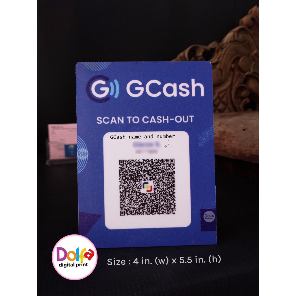 GCash QR Code (BOARD STANDEE) sale ₱150 GCash QR Code (BOARD STANDEE) sale ₱150