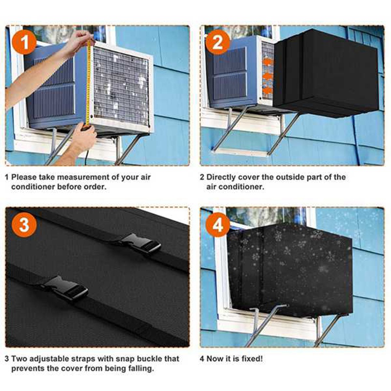 Air Conditioners Kitchen & Home Appliances FORUSKY 33.8 x 12.6 x 22inch ...