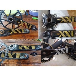 Bike Crank Arm Sticker for SRAM XX1 EAGLE Crank Stickers Bicycle ...