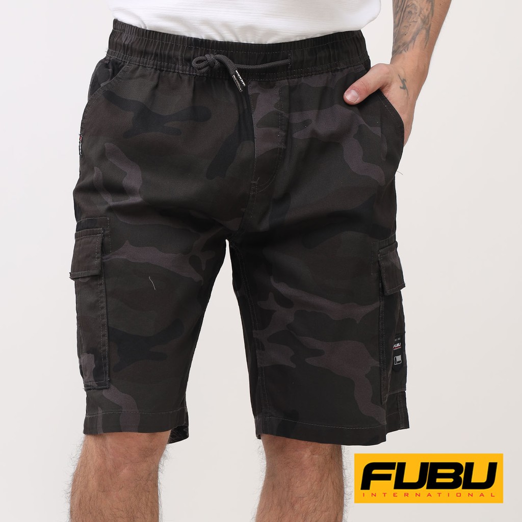 Fubu Tapered Shorts FSB33-0112 (Dark Night) | Shopee Philippines