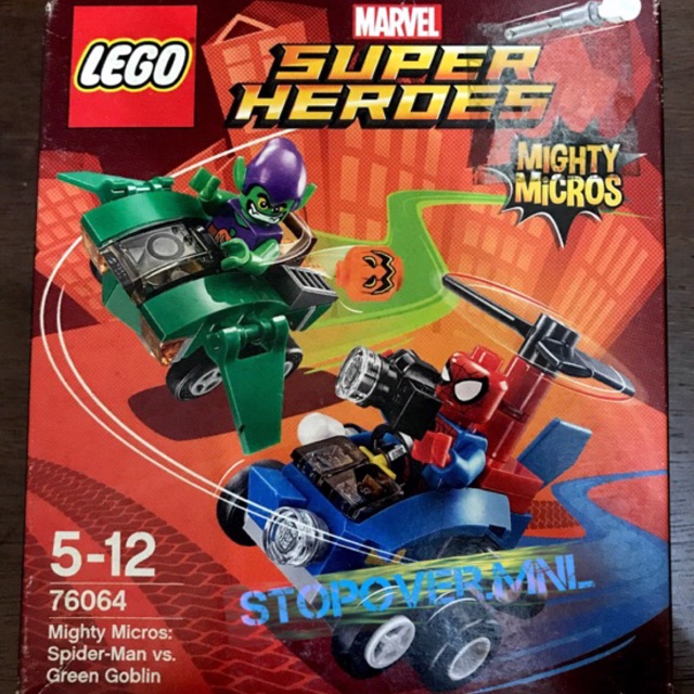 LEGO Super Heroes Mighty Micro: Spider-Man VS Green Goblin Shopee ...