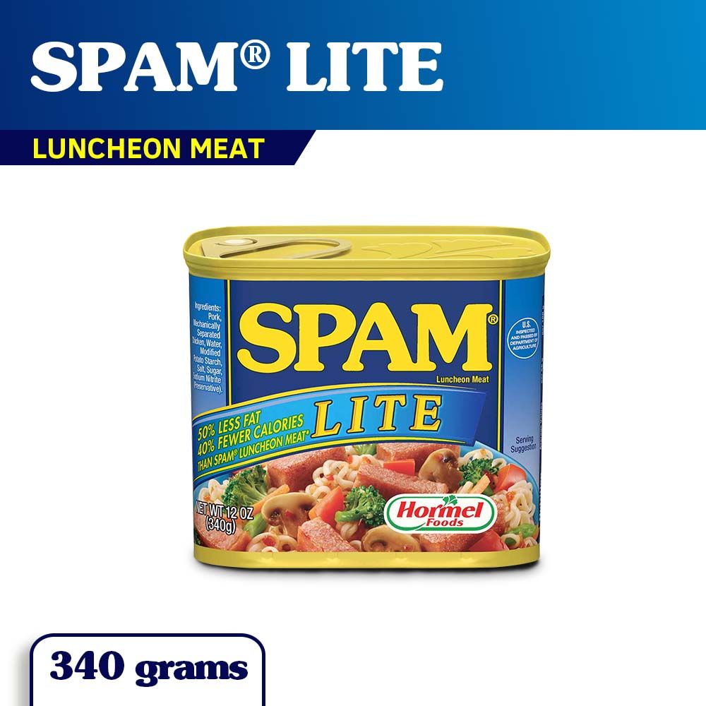 SPAM® Lite Luncheon Meat 340G | Shopee Philippines