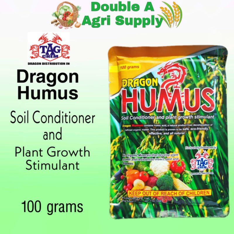 Dragon Humus / Humic Acid / Soil Conditioner / Plant Growth Stimulant ...