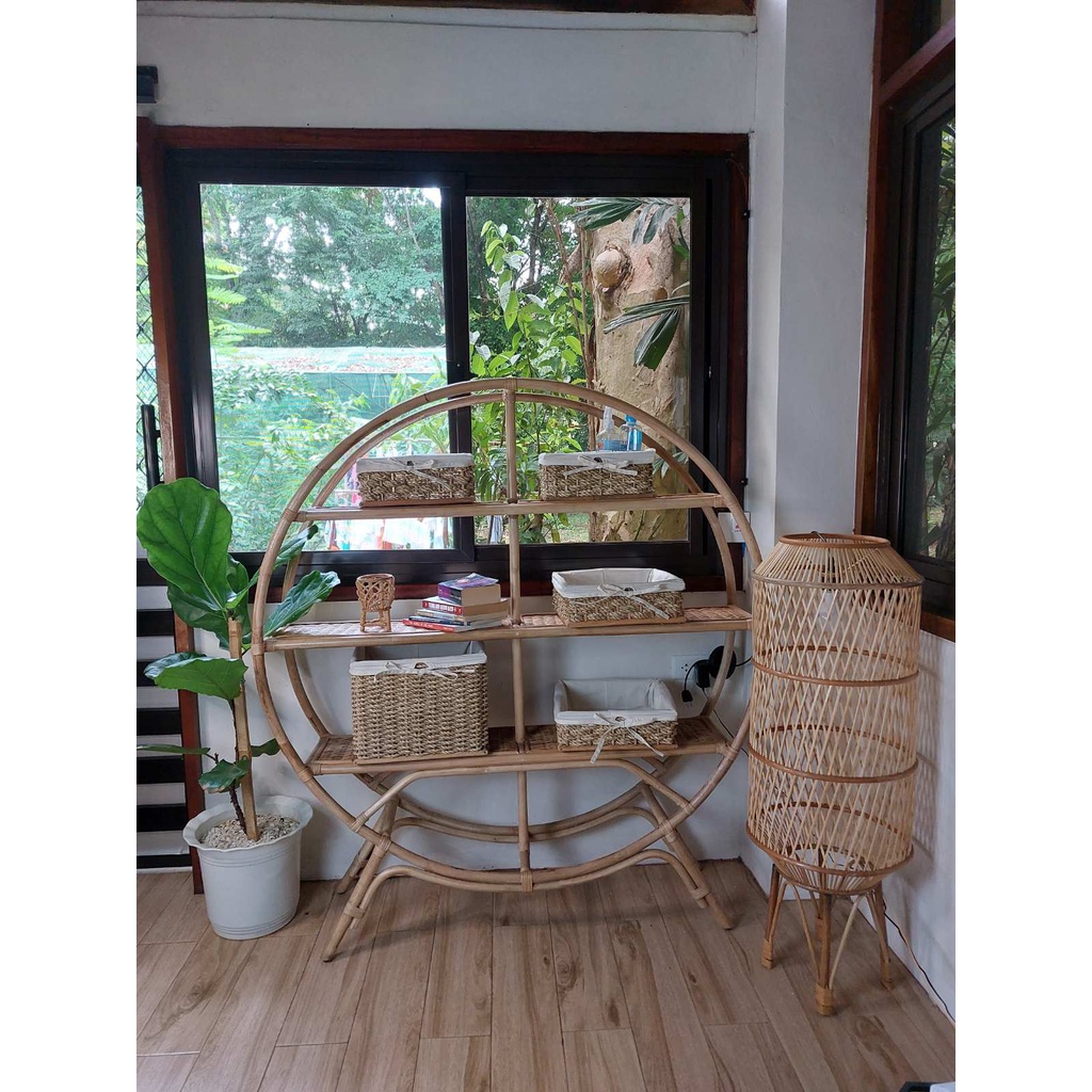 Multipurpose Buri Storage Tray Kitchen Organizer | Shopee Philippines