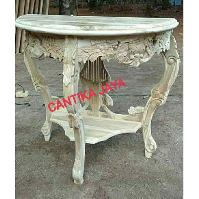 Consul Table/Teak Table/Decorative Table/Consul CJ_020 | Shopee Philippines