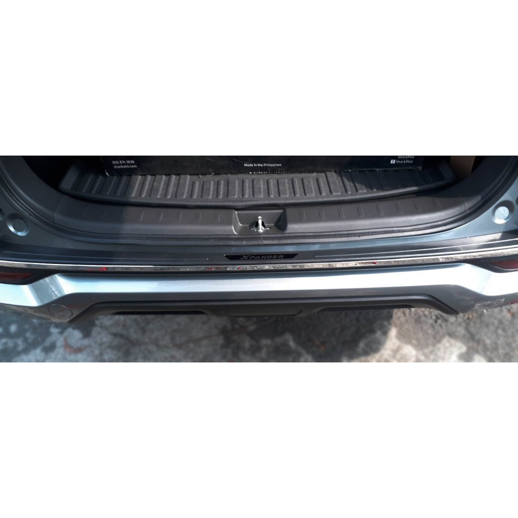 Mitsubishi Xpander Rear Bumper Guard Rear Stepsill Step Sill Shopee Philippines