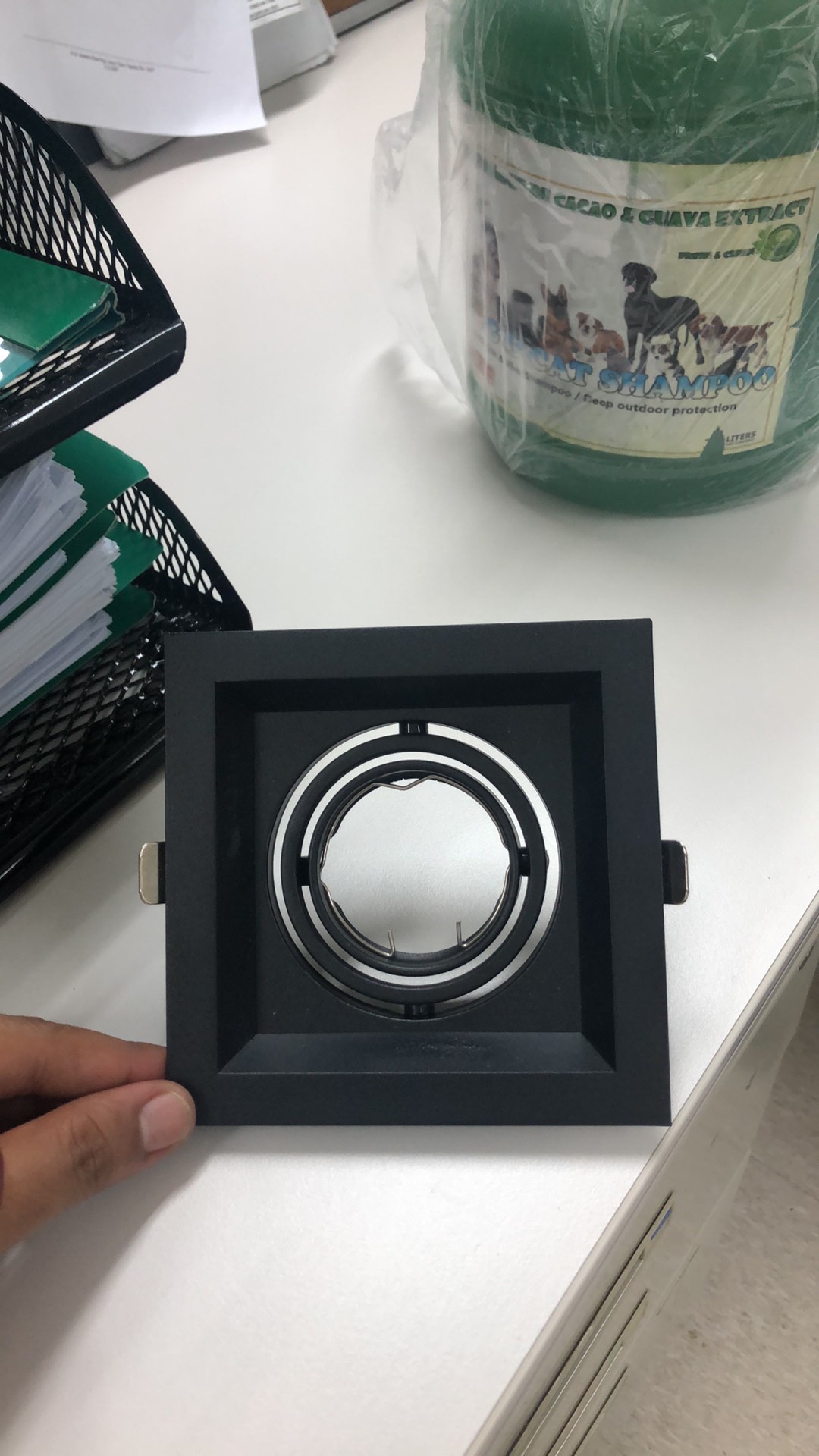 Pinlight Recess type Mr16 Square Black (2way Directional) | Shopee ...