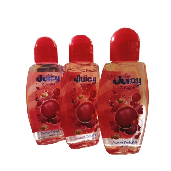 JUICY COLOGNE SWEET DELIGHTS 50ML (RED) | Shopee Philippines