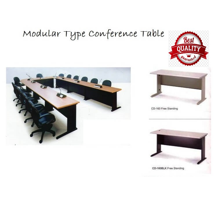 FREESTANDING -ARRANGEABLE CONFERENCE TABLE- | Shopee Philippines