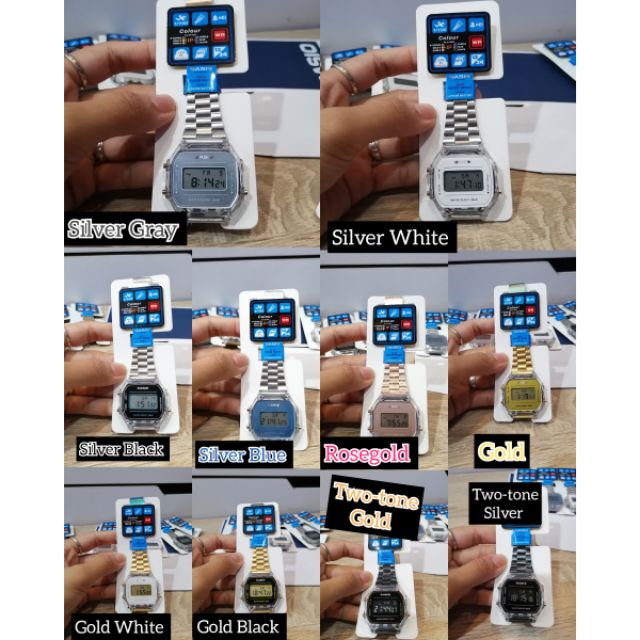 Casio A168 Vintage watch NEW design | Shopee Philippines