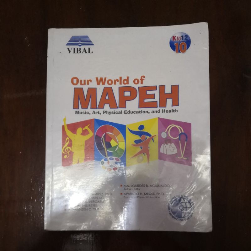 Grade 10 MAPEH Book Our World Of MAPEH Shopee Philippines
