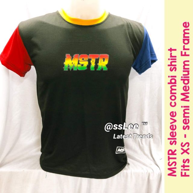 Sasa Trending MSTR shirt Korean tops Men Women Unisex COD ss50 | Shopee ...