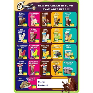 Aice JoyIce tarpaulin customized small and big makapal | Shopee Philippines