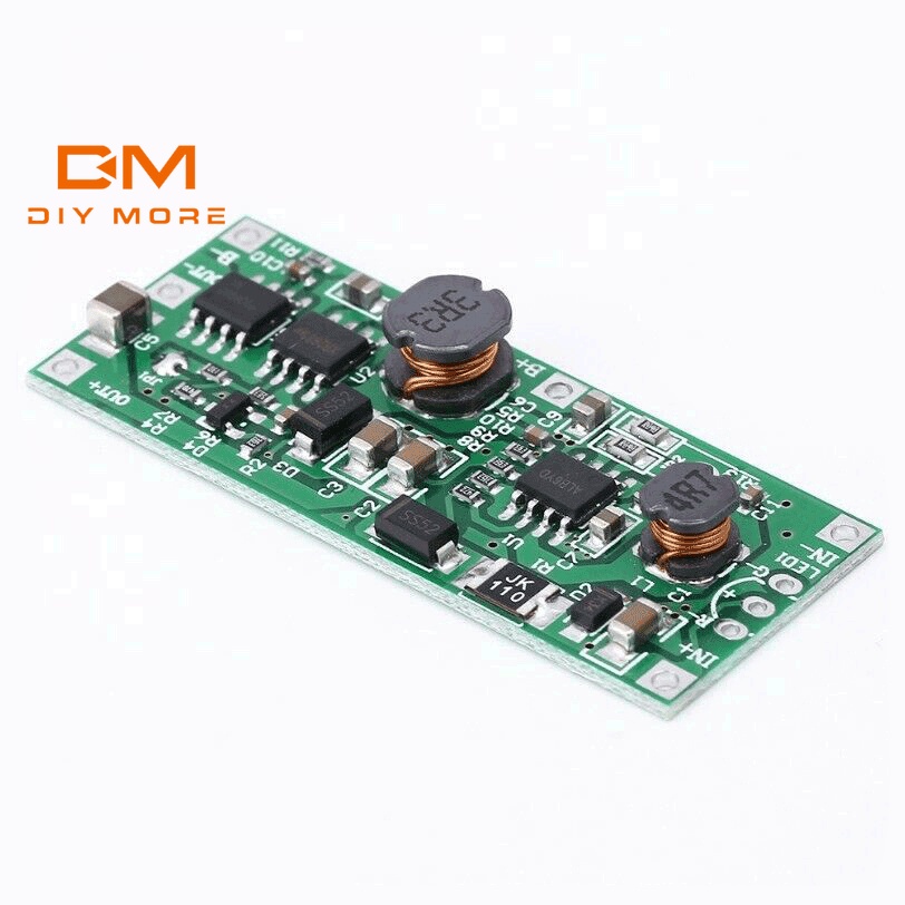DIYMORE DC 5-12V to 9V 12V Charging Module 18650 Lithium Battery UPS ...