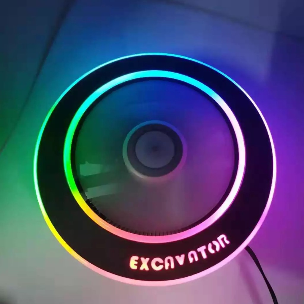 EXCAVATOR CPU Cooler with free thermal paste, Heatsink and Fan for AMD ...