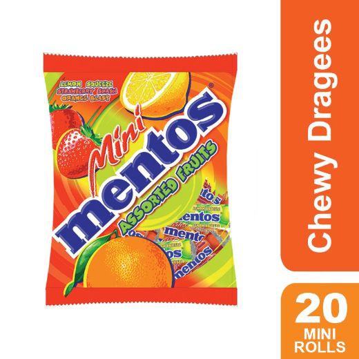 Mini Mentos Fruit Candies | Shopee Philippines