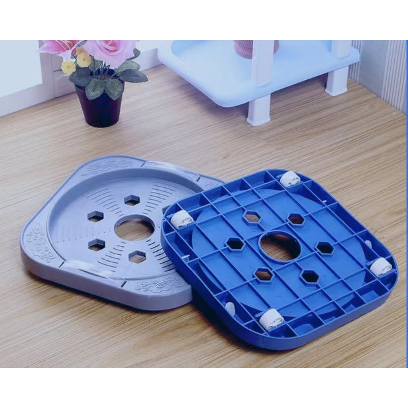 Moveable Rolling Storage Tray Gas Tank Swivel Bracket Plastic Base ...