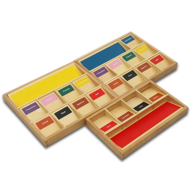 Wooden Language Grammar Boxes 1 | Shopee Philippines