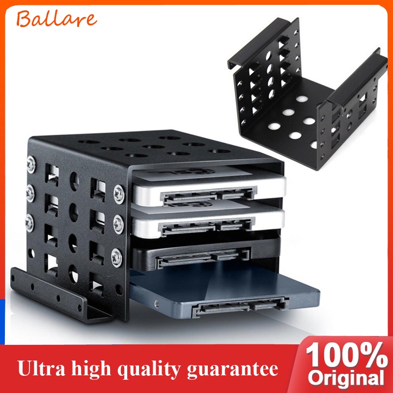 [COD] 4 Bay 2.5 inch to 3.5 inch SSD Hard Drive Caddy Internal Mounting ...
