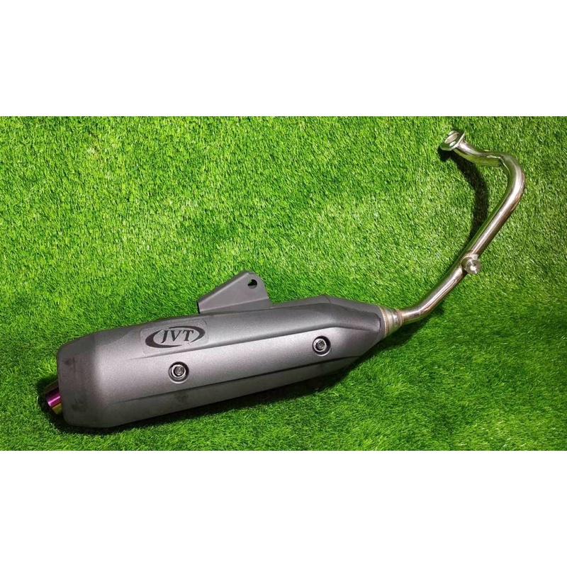 JVT pipe for Honda click black titanium tip V3 with bung sensor ...