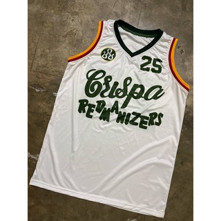 PBA RETRO JERSEY | CRISPA REDMANIZERS WHITE CYRUS MANN #25 | FULL ...
