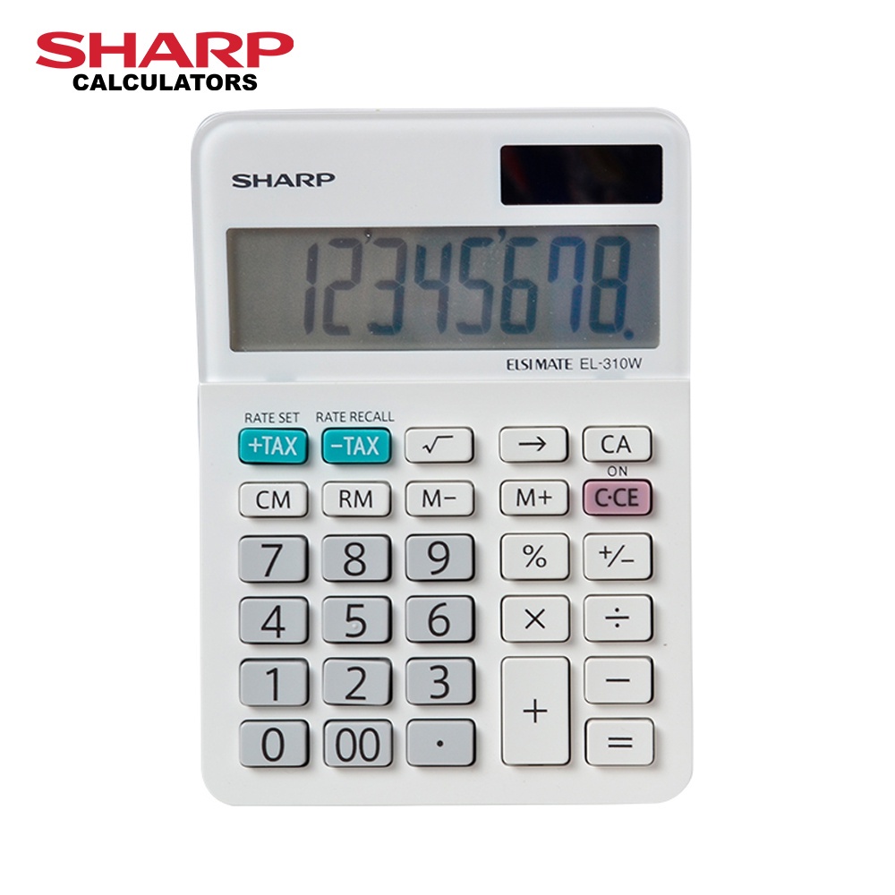 Sharp Semi-Desktop Calculator EL-320W | Shopee Philippines