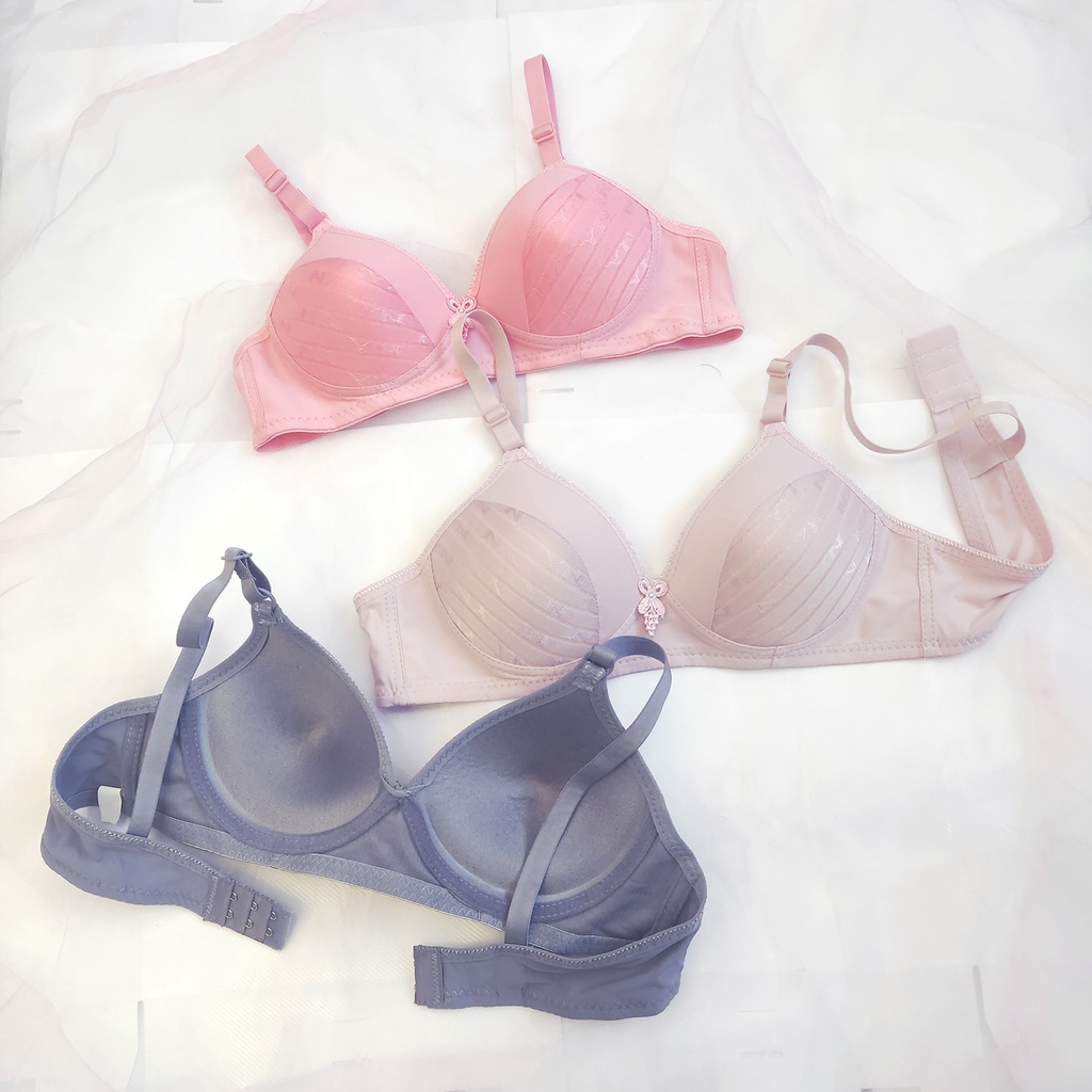 ABMA Fashion Women Bra Non Wire Lace Bra Comfortable Thin-section Bra ...