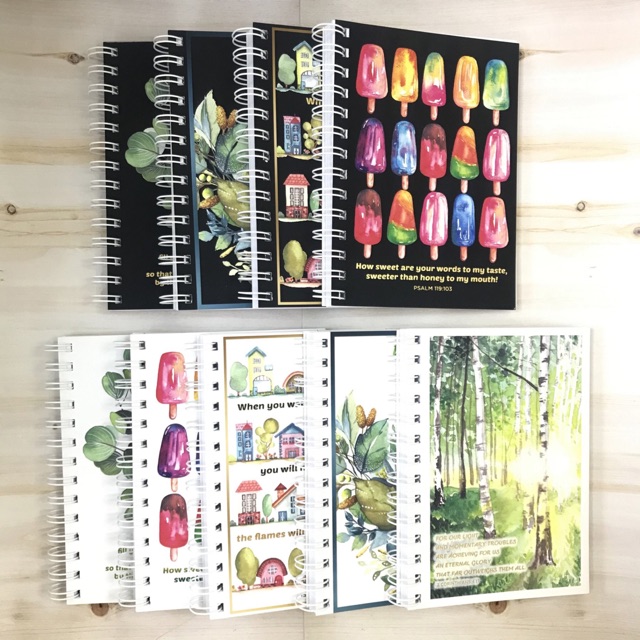 Notebook With Bible Verse 9 Designs With Lined Pages Shopee Philippines