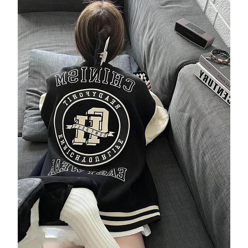 Unisex varsity jacket for women and men korean style vintage ...