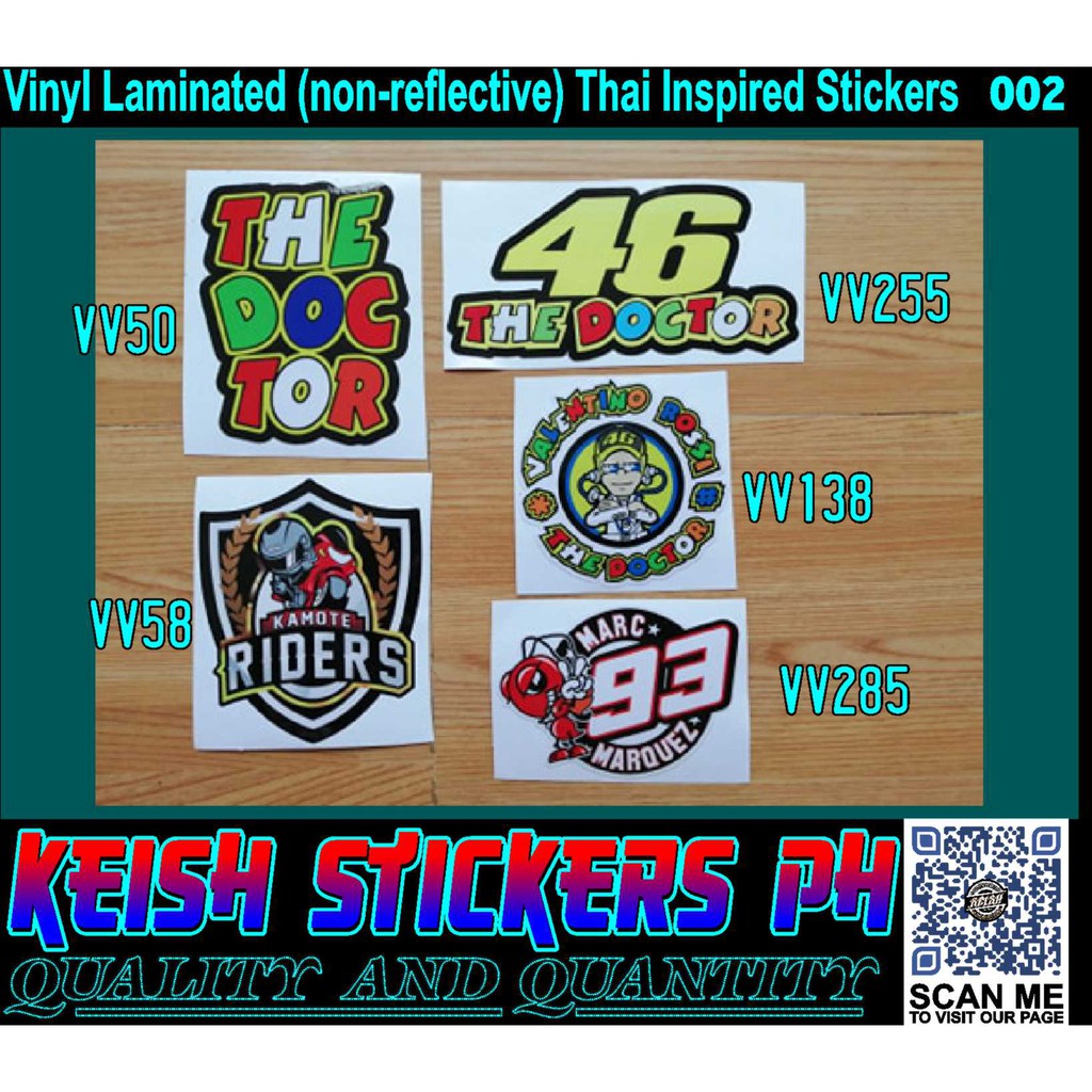 Vinyl Laminated Stickers 002 | Shopee Philippines