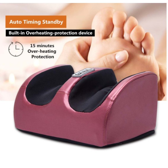 Foot electric heating leg relaxation massager, acupoint massage machine ...