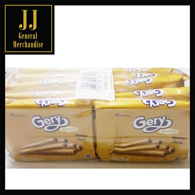 Gery Chocolatos Mini Wafer Roll 1 Pack 10 Pcs | Shopee Philippines