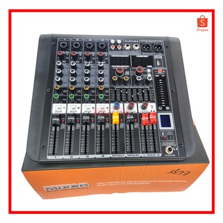 ORIGINAL TRIDENT -IMIX MIXER CURVE 4 4- CHANNEL WITH BUETOOTH 32-BIT ...