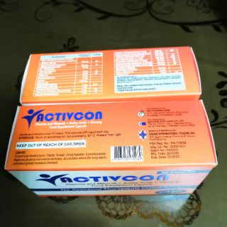 Activcon 30 capsules A to Zinc Vitamins and Minerals + Amino acids ...