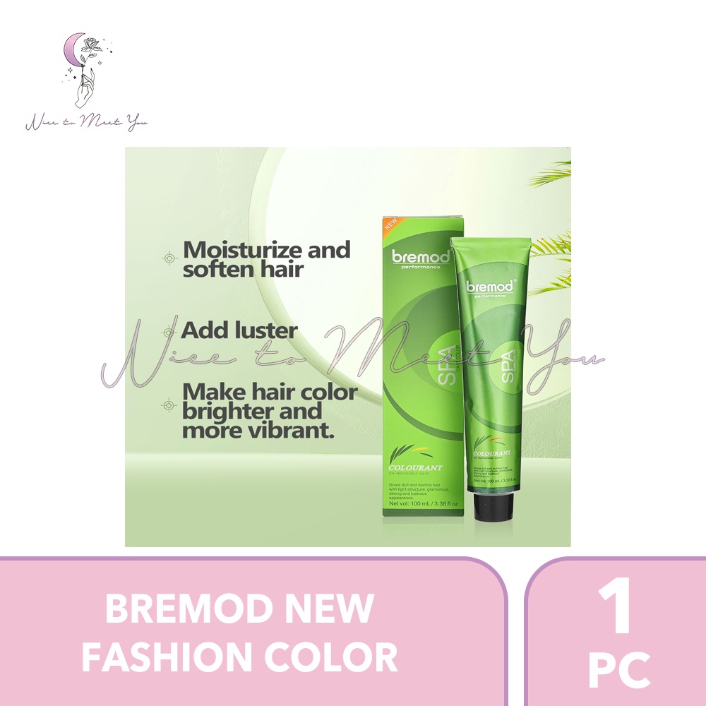 Bremod Hair Color Hair Dye 100ml Ash Blonde Ash Grey Ash Brown Fashion ...