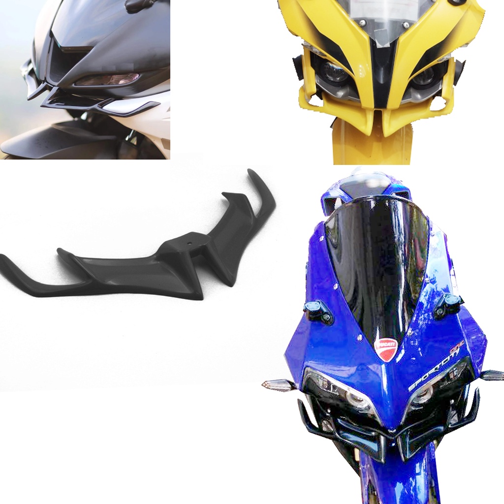 REALZION DIY Winglets Aerodynamic Pulsar RS200 RS 200 R1 R15 R6 Z200 ...