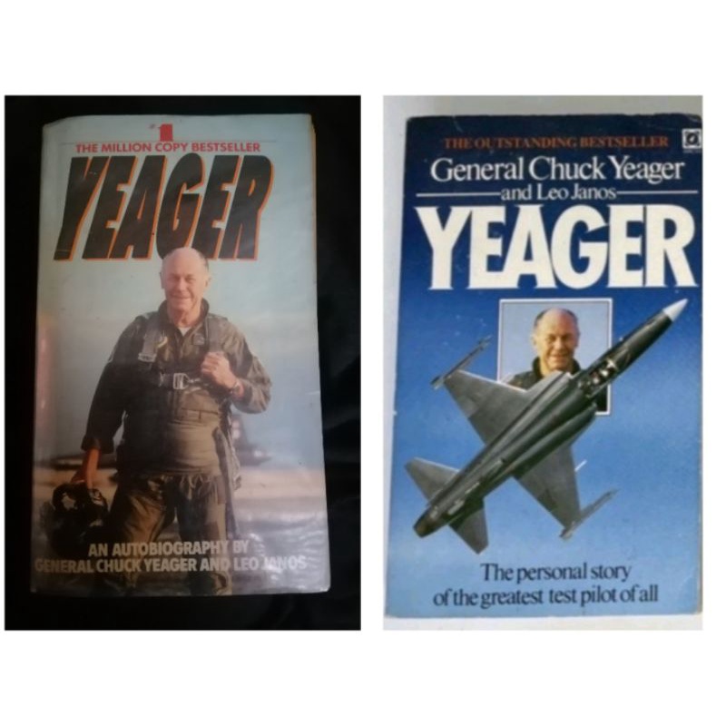 Yeager | Greatest Test Pilot | nonfiction personal story book | Shopee ...