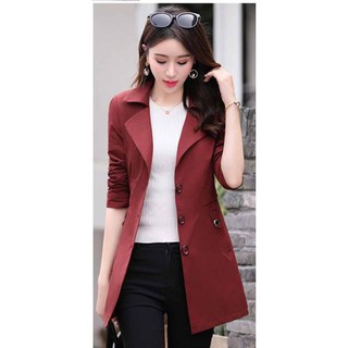 R#8317 Trendy Fashionable Casual Formal Blazer Coat for Woman | Shopee ...