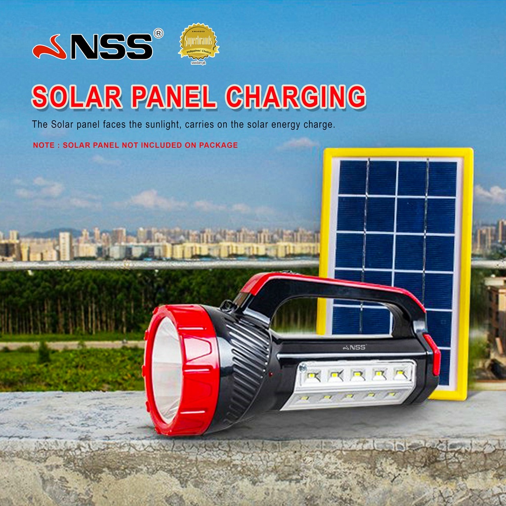 Nss flashlight emergency light Handlamp torch lamp LED 5w/2.5w strap ...