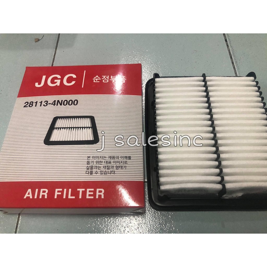 Genuine JGC AIR FILTER for Hyundai Eon 2010-2019 28113-4N000 | Shopee ...