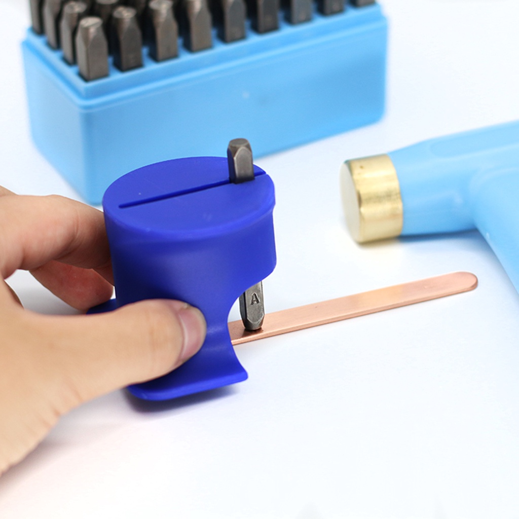 Simple Strike Metal Stamping Jig Easy-Grip Thumb Saving Craft Projects ...