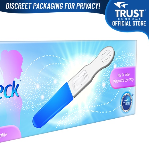 Trust Clear Check Mid Stream Wand Type Pregnancy Test Kit 1 kit ...