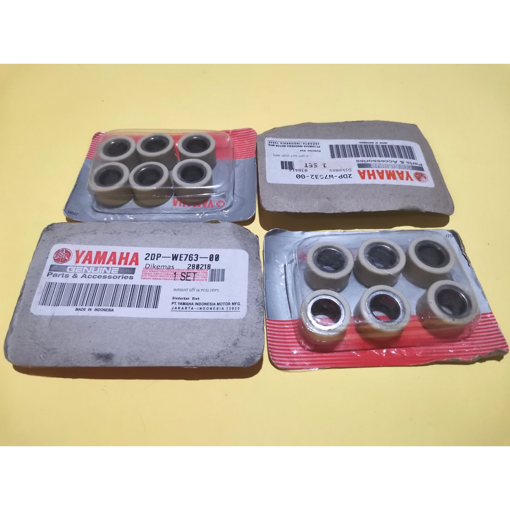 Yamaha Genuine Flyball ( Weight Roller ) - NMAX V1 V2 & Aerox V1 V2 | Shopee Philippines