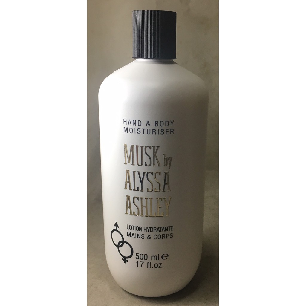 Alyssa Ashley Musk Hand & Body Lotion, 500ml or 750ml | Shopee Philippines