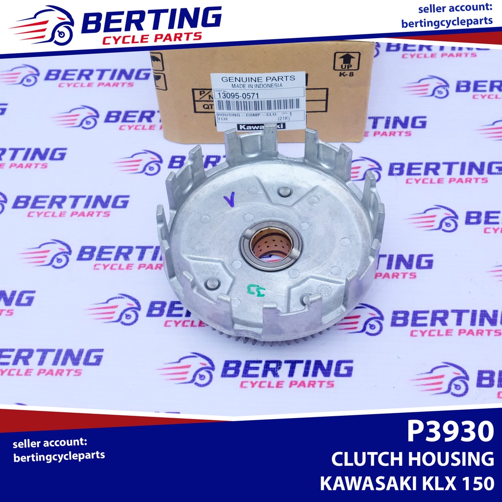 CLUTCH HOUSING Kawasaki KLX 150 Genuine 13095-0571 | Shopee Philippines