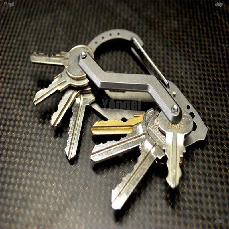【COD】EDC Multifunction Tools Keychain Key Holder Outdoor Quickdraw ...