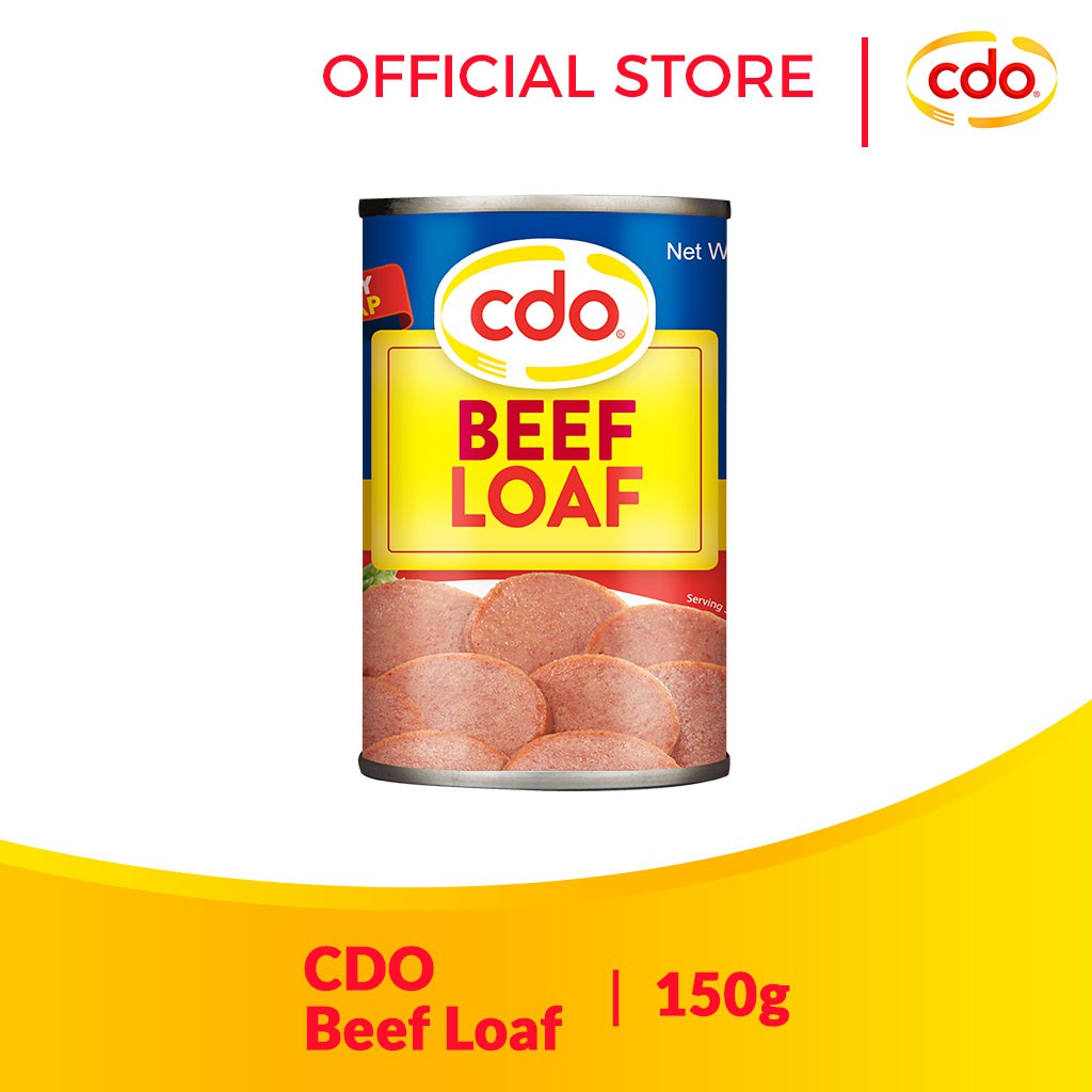 CDO Beef Loaf Classic 150g | Shopee Philippines