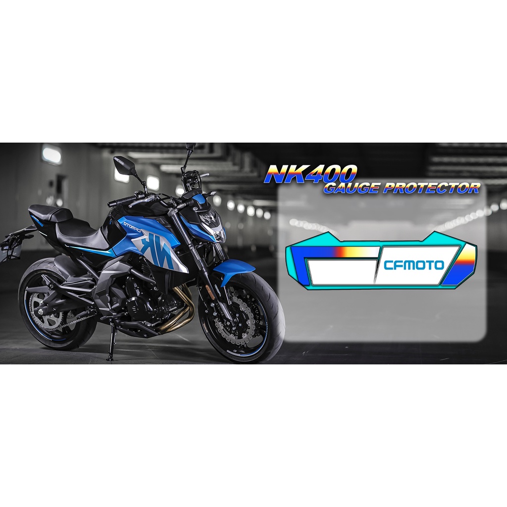 Gauge Protector Sticker For CFMoto NK400 BlueGreen Design | Shopee ...
