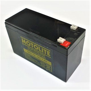 Motolite UPS Battery 12V 7Ah 20hr OM7-12 12 Volts 7 Ampere Rechargeable ...